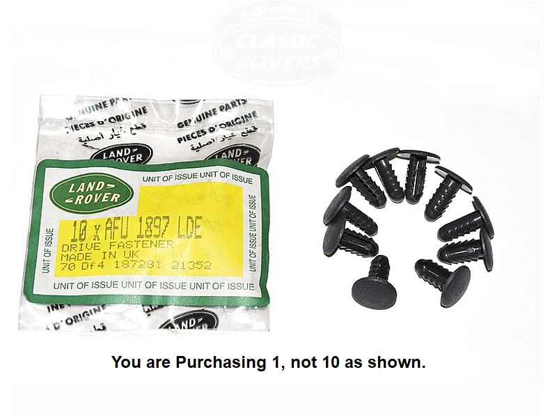 Push Fastener for Dash Trim Defender Slate-Grey LR Genuine — 3 Brothers ...