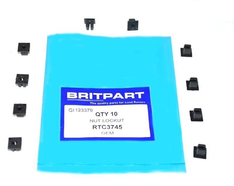 Plastic Lokut Nut for Grill to Rad, S3/90/110 Dash,Wing Vents — 3 ...