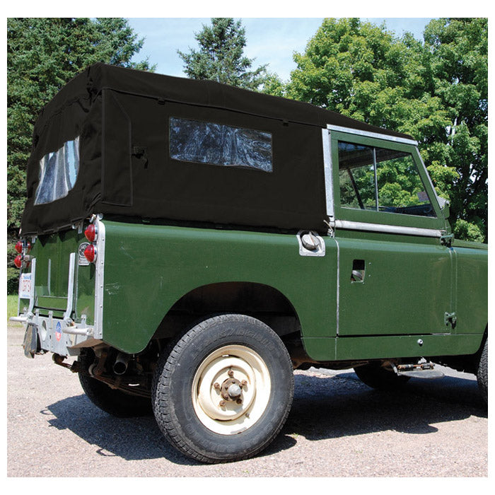 All Wheel Trim Canvas Top 88" Full Hood w/Windows Black — 3 Brothers ...