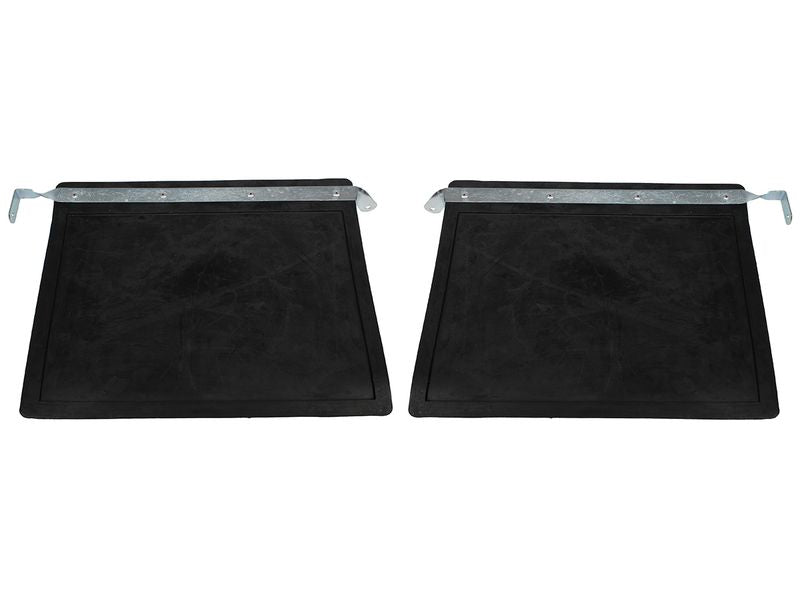 Series 2, 2a & 3 Front Mud Flaps Kit, Pair. — 3 Brothers Classic Rovers