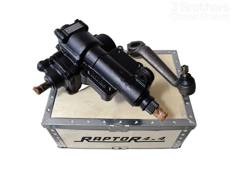 Steering Box LHD Defender, D1, RRC-94 Raptor w/Arm — 3 Brothers Classic ...