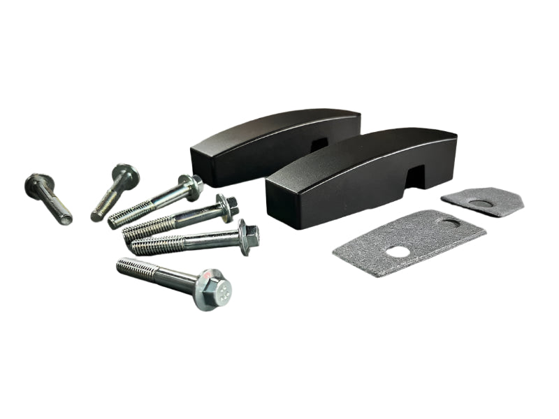 Windscreen Brackets Kit Aluminium Billet Black Pair Defender — 3 ...