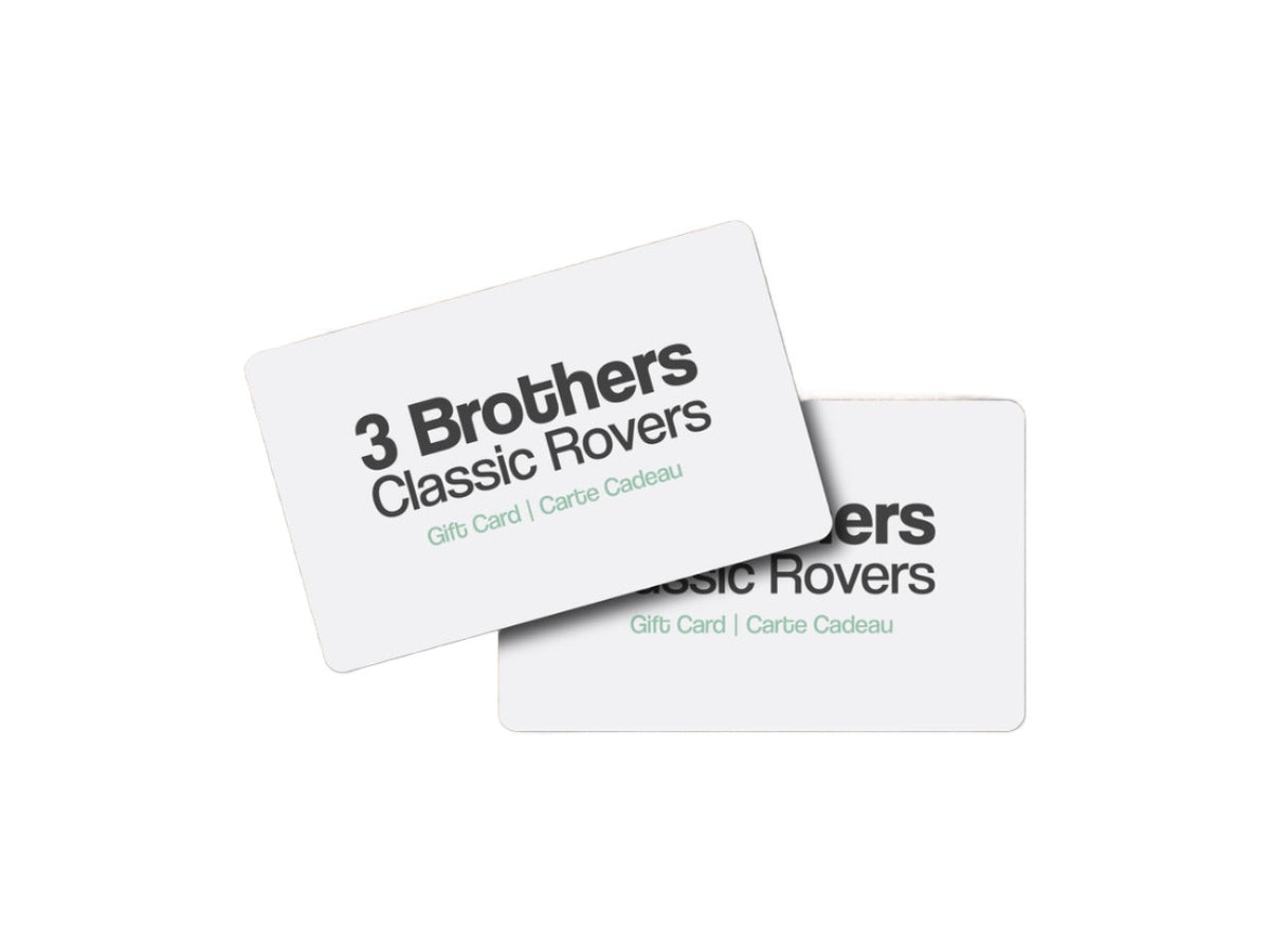 3BCR Gift Card — 3 Brothers Classic Rovers