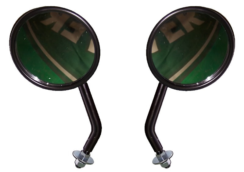 Wing Mirror Round 4 1/2" with Standard 6" Arm PAIR — 3 Brothers Classic ...