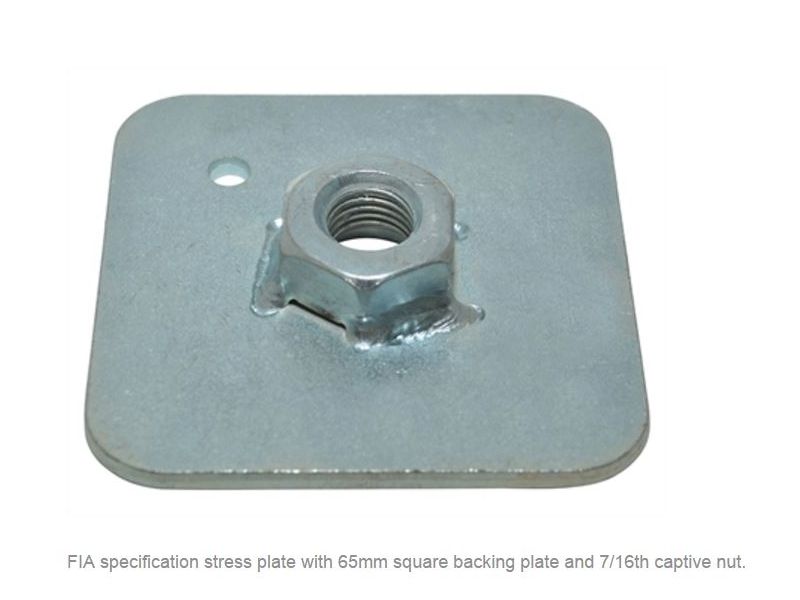 Seat Belt Floor Nut Plate for Mounting Seat Belts Front or Rear — 3 ...
