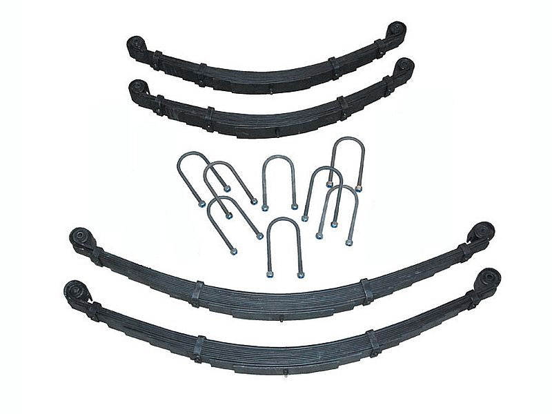 Leaf Spring Kit for Series1-3 86/88" LHD w/U-Bolts Light — 3 Brothers ...