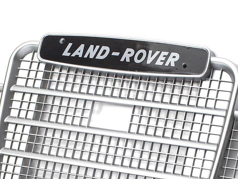 Vinyl Sticker "Land Rover" for Series 3 Grill — 3 Brothers Classic Rovers